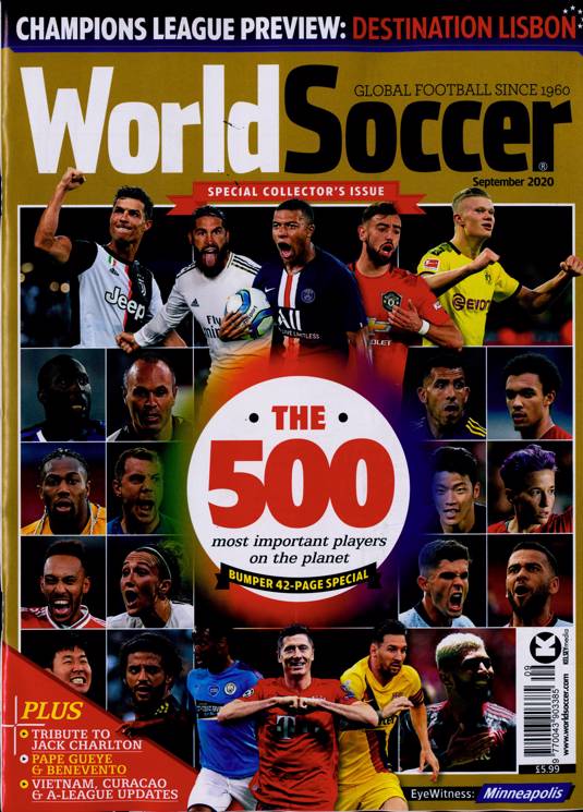 World Soccer Magazine Subscription | Buy at Newsstand.co.uk | Football