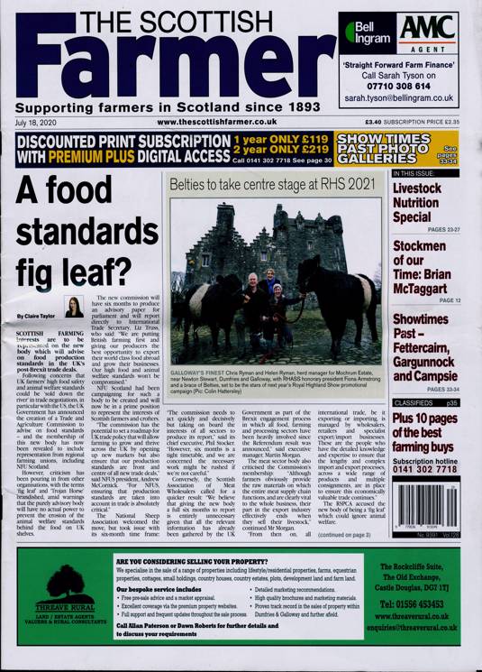 Scottish Farmer Magazine Subscription | Buy at Newsstand.co.uk ...
