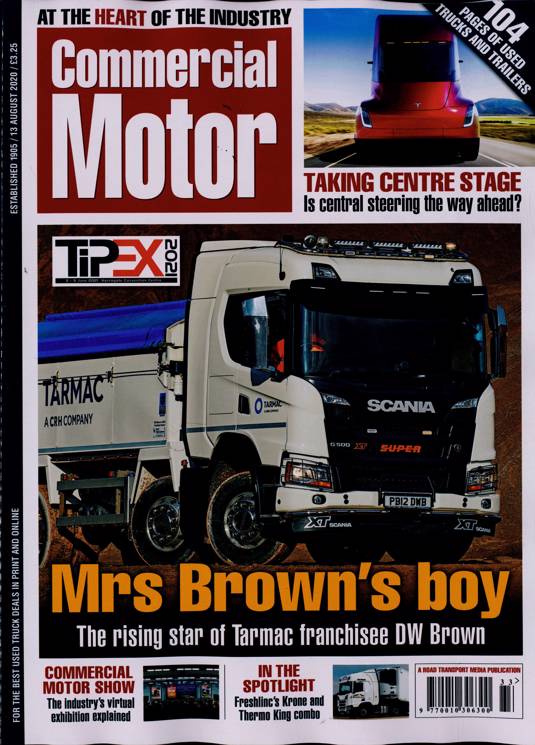 Commercial Motor Magazine Subscription | Buy at Newsstand.co.uk | Trucking