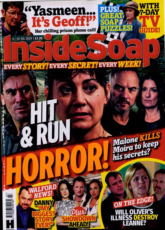 Inside Soap Magazine Subscription | Buy at Newsstand.co.uk | Television