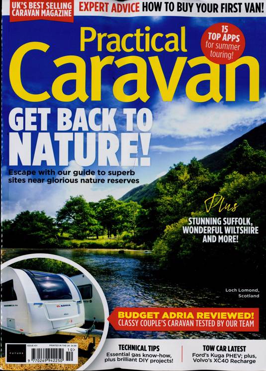 Practical Caravan Magazine Subscription | Buy at Newsstand.co.uk | Caravan