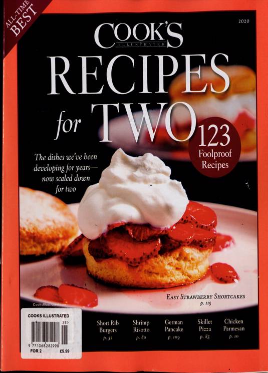 Cooks Illustrated Magazine Subscription | Buy at Newsstand.co.uk ...