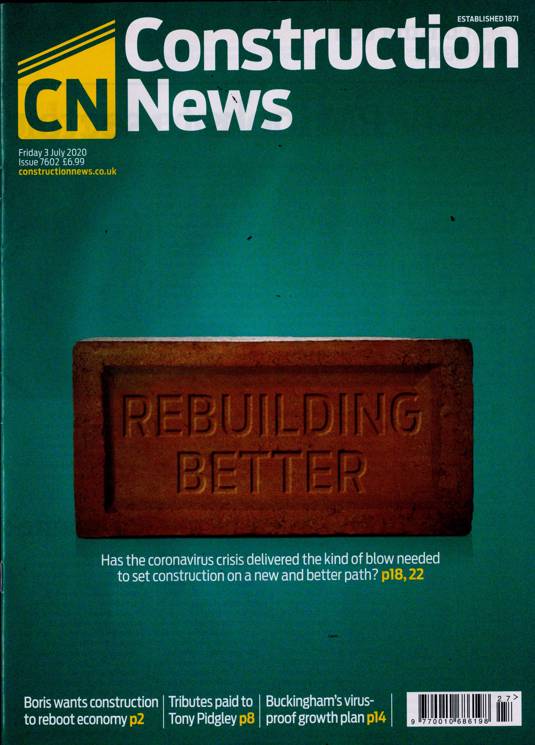 Construction News Magazine Subscription | Buy at Newsstand.co.uk ...