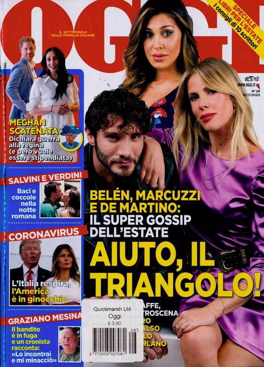 Oggi Magazine Subscription | Buy at Newsstand.co.uk | Italian