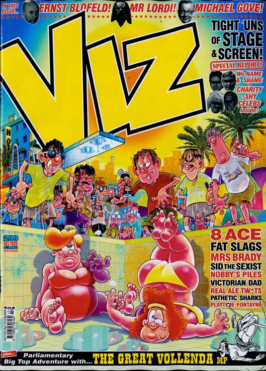 Viz Magazine Subscription | Buy at Newsstand.co.uk | Humour & Satire