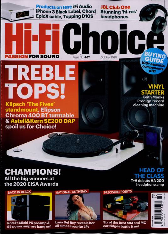 Hi Fi Choice Magazine Subscription | Buy at Newsstand.co.uk | Home ...