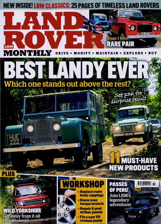 Land Rover Monthly Magazine Subscription | Buy at Newsstand.co.uk | 4x4