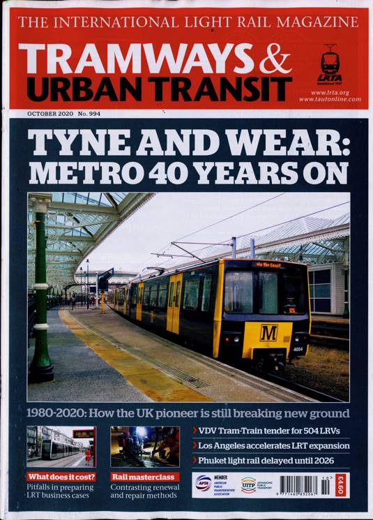 Tramways And Urban Transit Magazine Subscription | Buy at Newsstand.co ...
