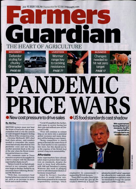 Farmers Guardian Magazine Subscription | Buy at Newsstand.co.uk ...