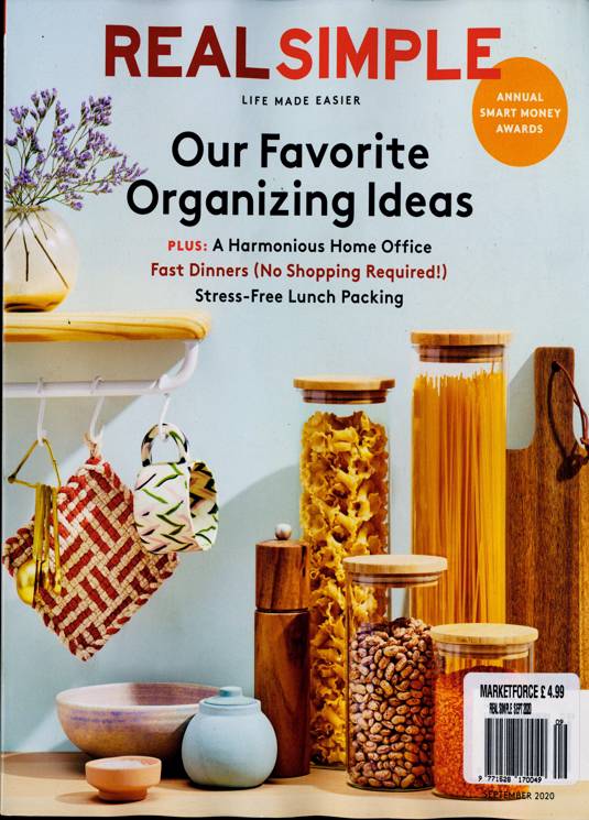 Real Simple Magazine Subscription | Buy at Newsstand.co.uk | Cooking & Food