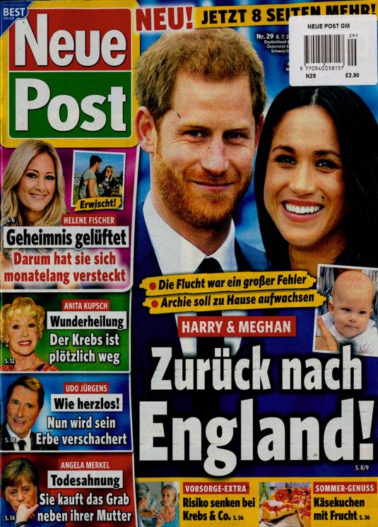 Neue Post Magazine Subscription | Buy at Newsstand.co.uk | German