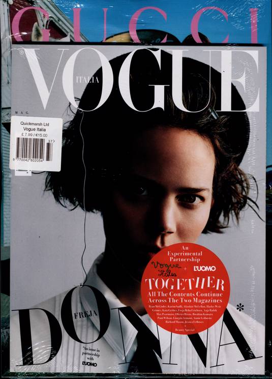 Vogue Italian Magazine Subscription | Buy at Newsstand.co.uk | Italian