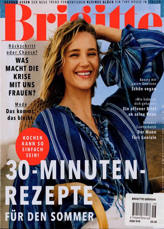 Brigitte Magazine Subscription | Buy at Newsstand.co.uk | German