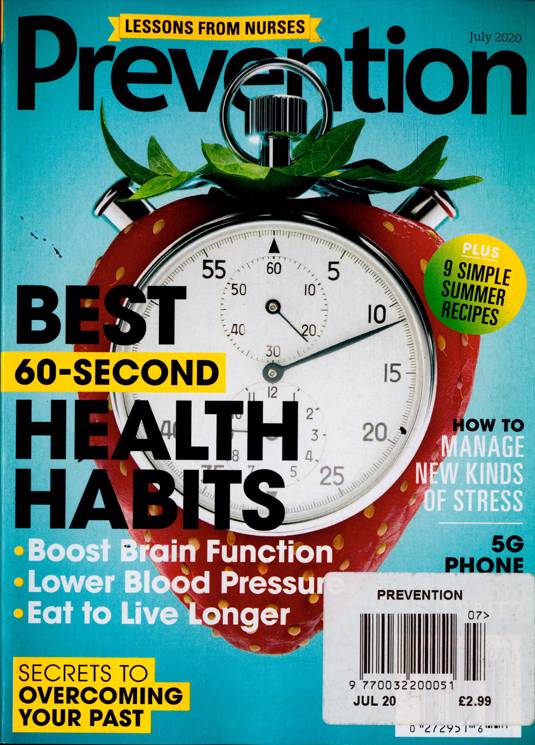 Prevention Magazine Subscription | Buy at Newsstand.co.uk | General Women's