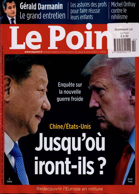Le Point Magazine Subscription | Buy at Newsstand.co.uk | French