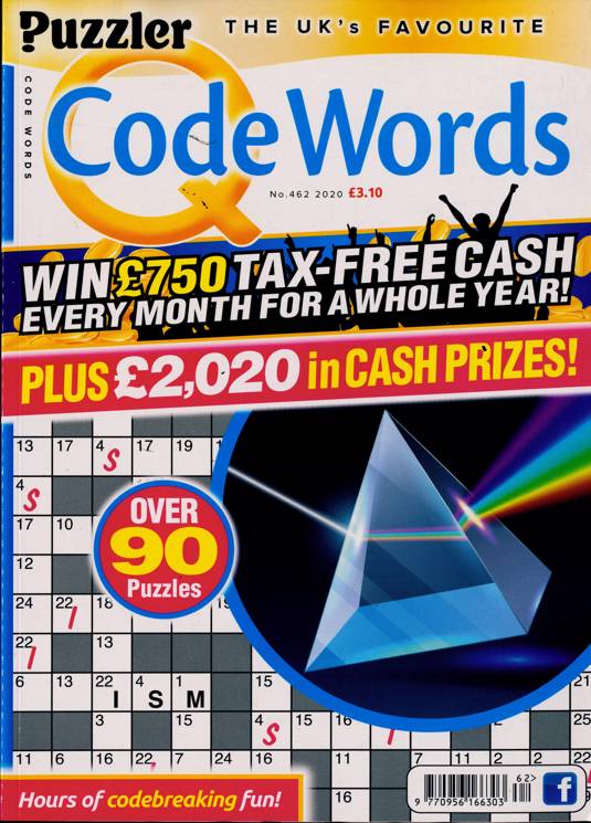 Puzzler Q Code Words Magazine Subscription | Buy at Newsstand.co.uk ...