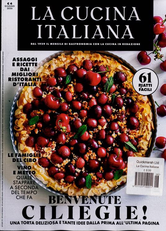 La Cucina Italiana Magazine Subscription | Buy at Newsstand.co.uk | Italian