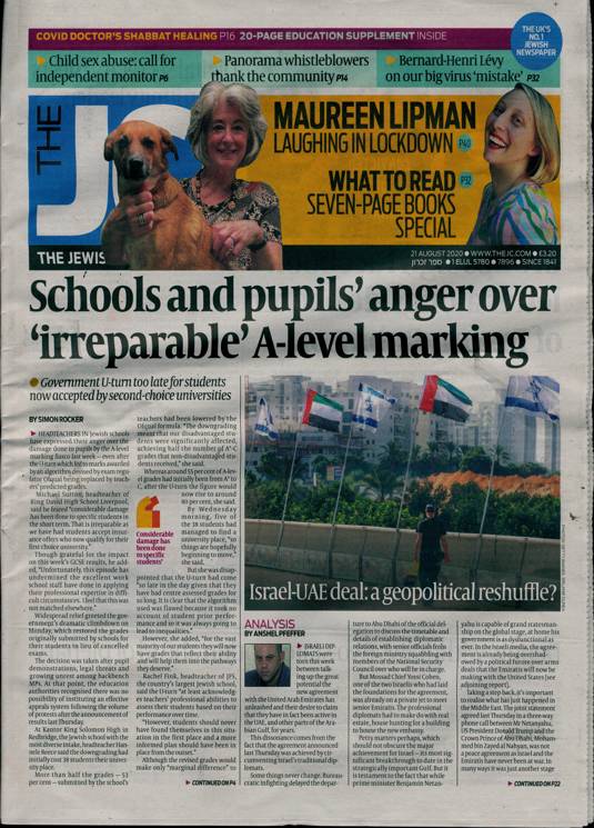 Jewish Chronicle Magazine Subscription | Buy at Newsstand.co.uk | Religion