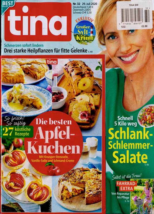Tina Magazine Subscription | Buy at Newsstand.co.uk | German