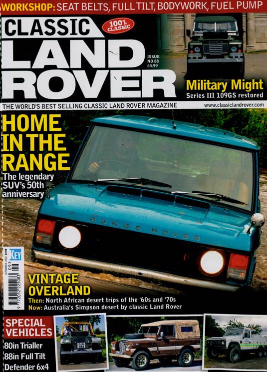 Classic Land Rover Magazine Subscription | Buy at Newsstand.co.uk | 4x4