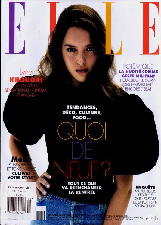Elle French Weekly Magazine Subscription | Buy at Newsstand.co.uk | French