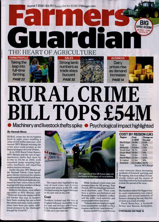 Farmers Guardian Magazine Subscription | Buy at Newsstand.co.uk ...