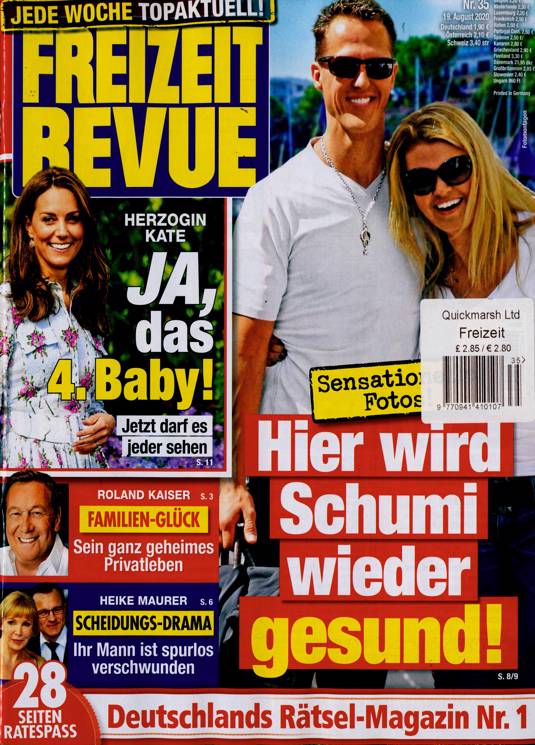 Freizeit Revue Magazine Subscription | Buy at Newsstand.co.uk | German