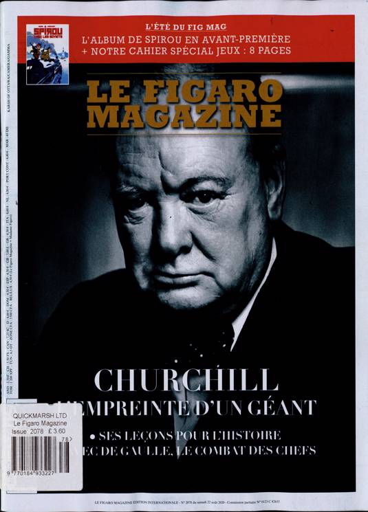 Le Figaro Magazine Subscription | Buy at Newsstand.co.uk | French