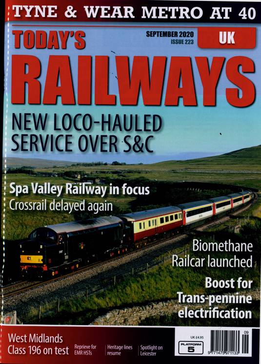 Todays Railways Uk Magazine Subscription | Buy at Newsstand.co.uk ...