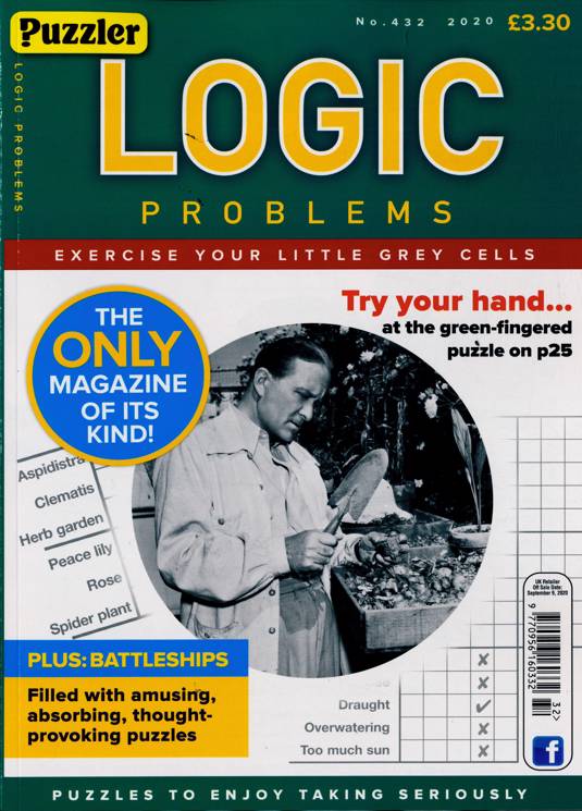 Puzzler Logic Problems Magazine Subscription | Buy at Newsstand.co.uk ...