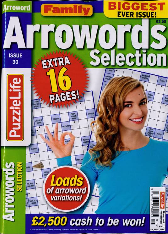 Family Arrowords Selection Magazine Subscription | Buy at Newsstand.co.uk | Arrowword
