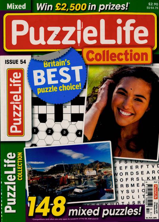 Puzzlelife Collection Magazine Subscription | Buy at Newsstand.co.uk ...