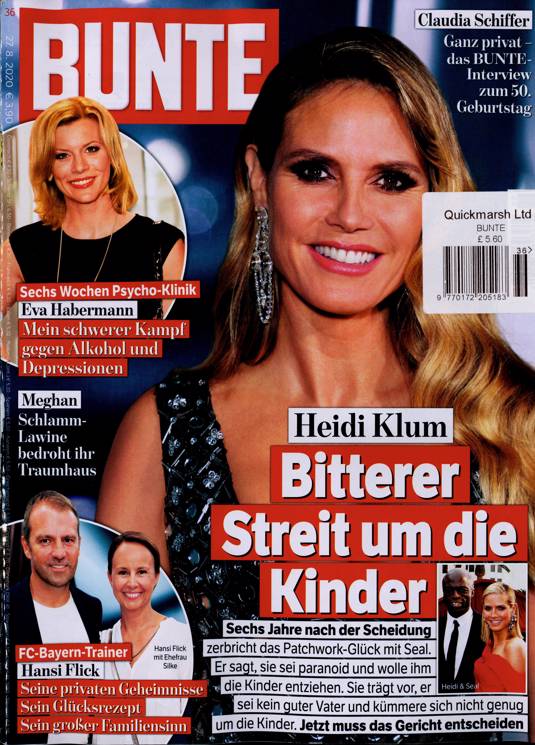 Bunte Illustrierte Magazine Subscription | Buy at Newsstand.co.uk | German