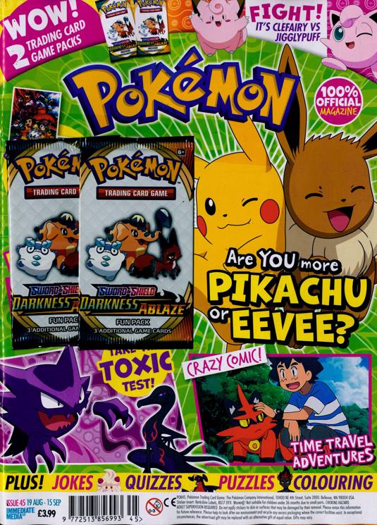 Pokemon Magazine Subscription | Buy at Newsstand.co.uk | General