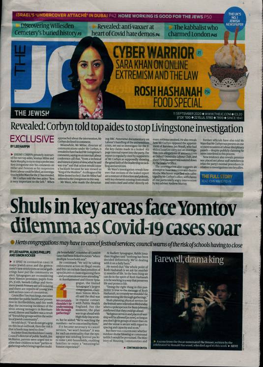 Jewish Chronicle Magazine Subscription | Buy at Newsstand.co.uk | Religion