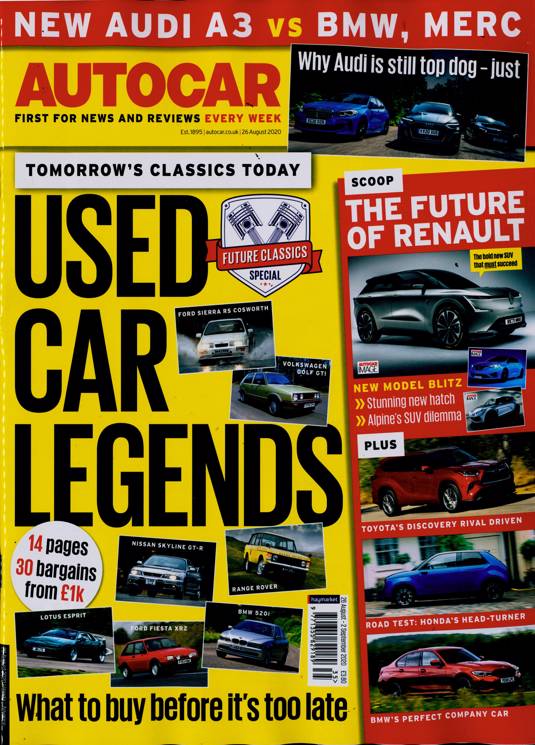 Autocar Magazine Subscription | Buy at Newsstand.co.uk | General Car