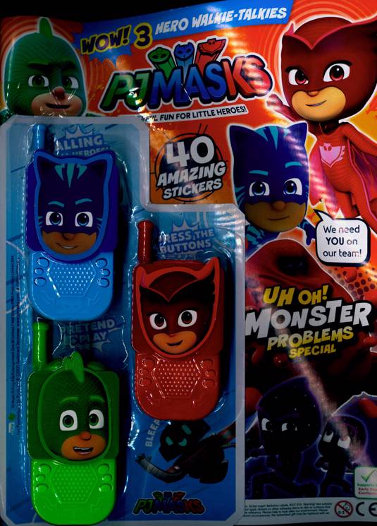 Pj Masks Magazine Subscription | Buy at Newsstand.co.uk | Pre School