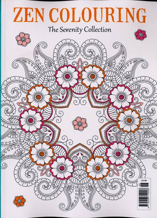 Zen Colouring Magazine Subscription | Buy at Newsstand.co.uk | Colouring