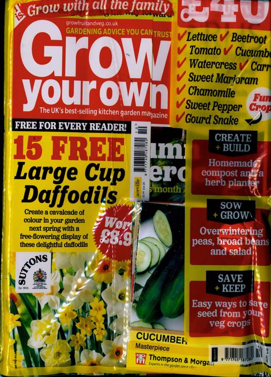 Grow Your Own Magazine Subscription | Buy at Newsstand.co.uk | Gardening
