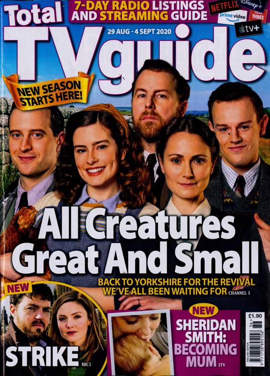 Total Tv Guide England Magazine Subscription | Buy at Newsstand.co.uk ...