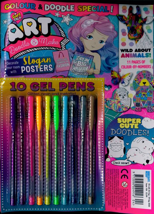 Art Draw And Create Magazine Subscription | Buy at Newsstand.co.uk ...
