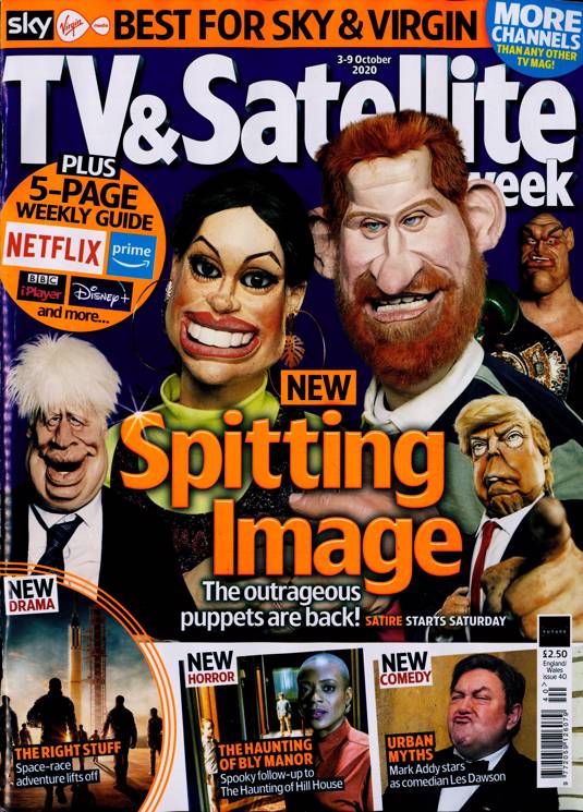 Tv And Satellite Week Magazine Subscription | Buy at Newsstand.co.uk ...