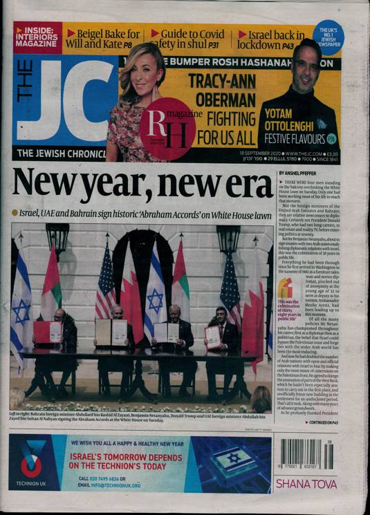 Jewish Chronicle Magazine Subscription | Buy at Newsstand.co.uk | Religion