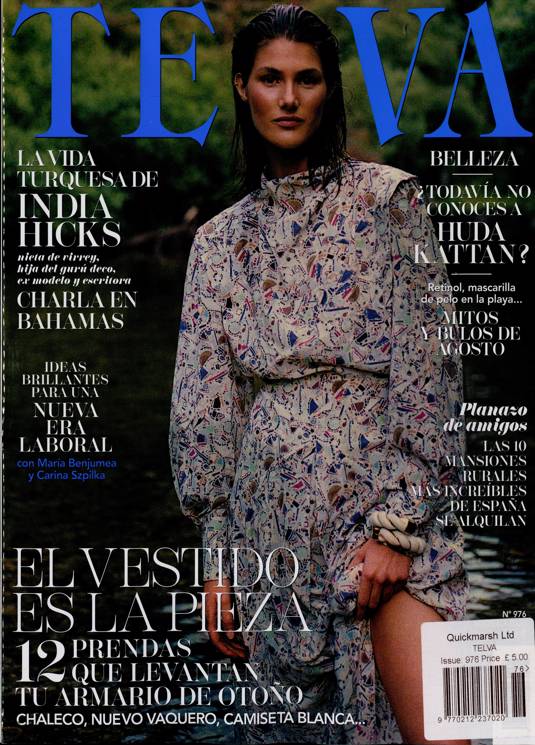 Telva Magazine Subscription | Buy at Newsstand.co.uk | Spanish