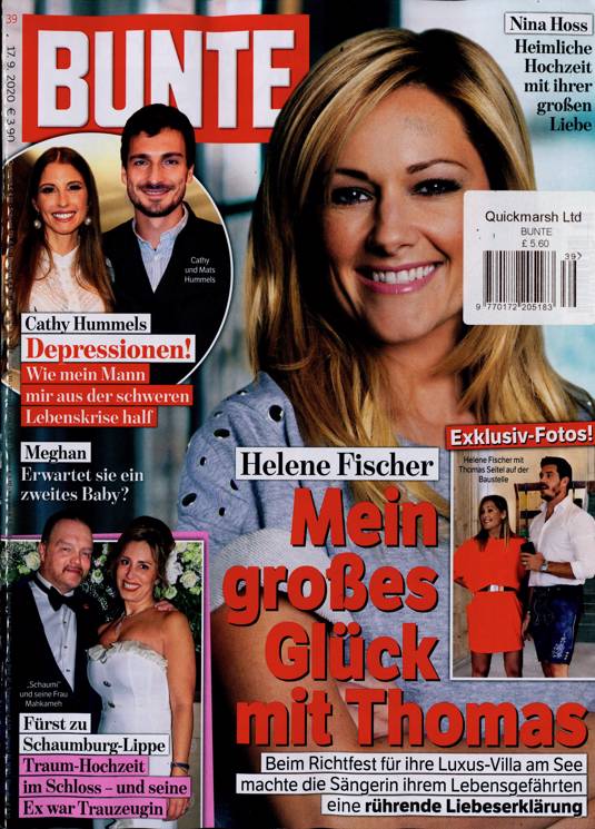 Bunte Illustrierte Magazine Subscription | Buy at Newsstand.co.uk | German