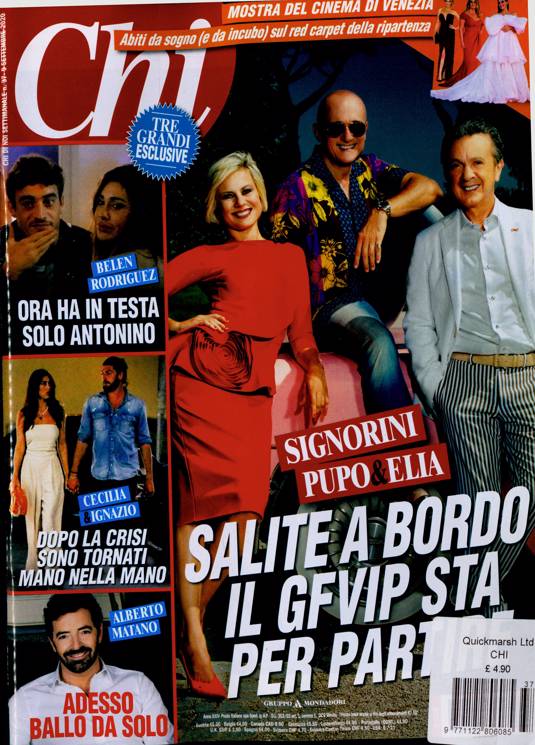 Chi Magazine Subscription | Buy at Newsstand.co.uk | Italian