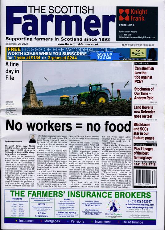 Scottish Farmer Magazine Subscription | Buy at Newsstand.co.uk ...