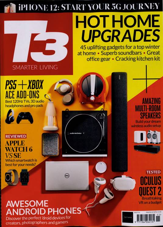 T3 Magazine Subscription | Buy at Newsstand.co.uk | Tech & Gadget