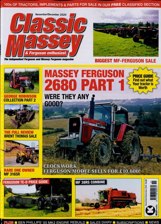 Classic Massey Ferguson Magazine Subscription | Buy at Newsstand.co.uk ...