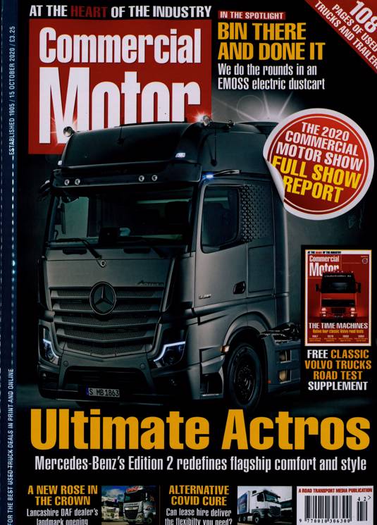 Commercial Motor Magazine Subscription | Buy at Newsstand.co.uk | Trucking